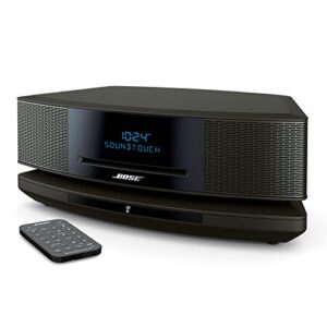 bose wave soundtouch music system iv, works with alexa, espresso black