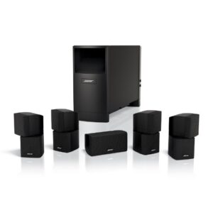 bose acoustimass 10 series iv home entertainment speaker system (black)