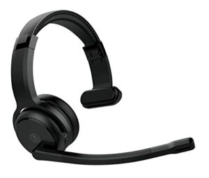 rand mcnally cleardryve 100 premium wireless headset for clear calls with noise cancellation, long battery life, all-day comfort, black