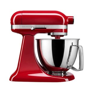 kitchenaid artisan mini plus 3.5-qt. tilt-head stand mixer with flex edge beater