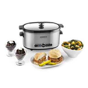 KitchenAid KSC6223SS 6-Qt. Slow Cooker with Standard Lid - Stainless Steel