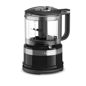 kitchenaid kfc3516ob 3.5 cup food chopper, onyx black