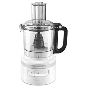 kitchenaid 7-cup food processor kfp0718wh, white