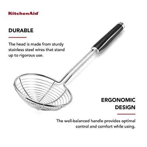 KitchenAid Classic Asian Strainer, One Size, Black 2