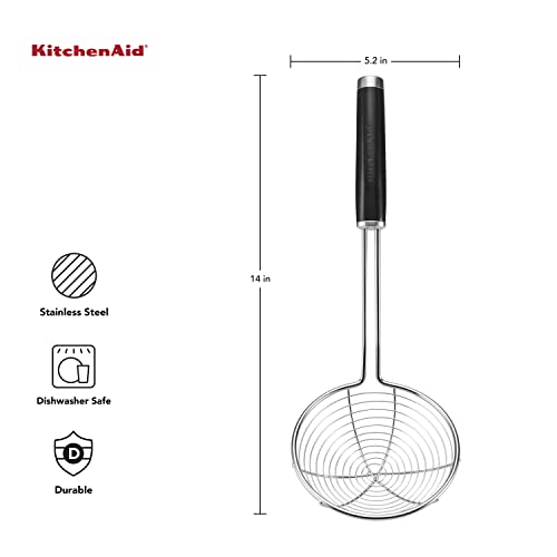 KitchenAid Classic Asian Strainer, One Size, Black 2