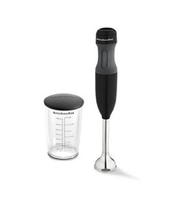 kitchenaid khb1231ob 2-speed hand blender, onyx black