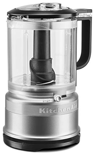 KitchenAid 5-Cup One Touch Food Chopper | Contour Silver (Renewed)