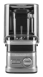 kitchenaid ksbc1b2cu nsf enclosure commercial blender, 60 oz, contour silver