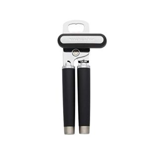 kitchenaid gourmet multifunction can opener / bottle opener, 8.36-inch, black