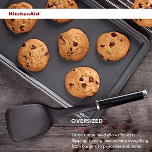 KitchenAid KE001OHOBA Classic Solid Turner, One Size, Black 2