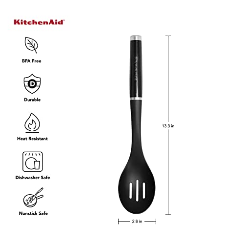 KitchenAid Classic Slotted Spoon, One Size, Black 2