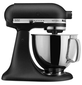 kitchenaid ksm150psbk artisan series tilt-head stand mixer imperial black