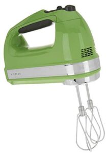 kitchenaid khm920ga 9-speed most powerful digital display power hand mixer green apple (renewed)