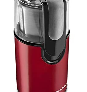 KitchenAid BCG111ER Blade Coffee Grinder - Empire Red, 4 oz