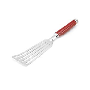 kitchenaid ko024ohera gourmet stainless steel flex turner, one size, red