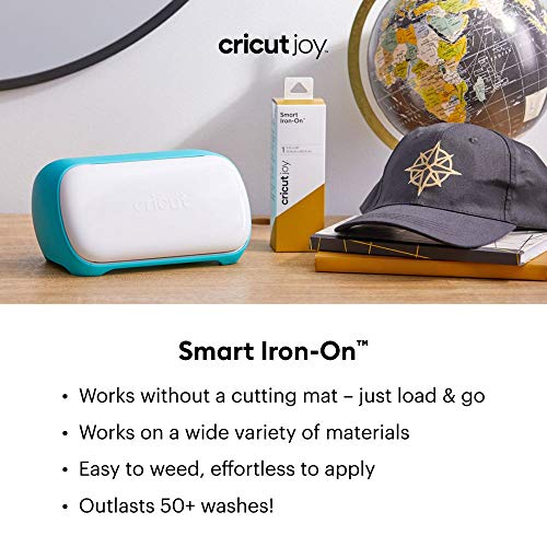 Cricut Joy Smart Patterned Iron On Vinyl - Lumberjack (5.5 in x 12 in), HTV Vinyl Roll for DIY Projects, Matless Cutting, All Surface Application, Outlasts 50+ Washes, Ideal for Stickers & Home Décor