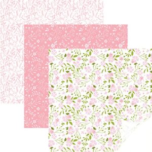 cricut patterned iron on, in bloom pink