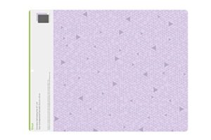 cricut self healing cutting mat – cricut mat for use with cricut truecontrol knife, rotary cutter, craft knife, xacto knife – 12″ x 24″, decorative, 2x healing, extra-thick cricut cutting mat, lilac