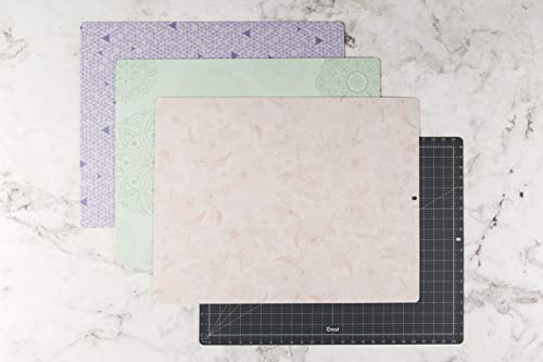 Cricut Self Healing Cutting Mat - Cricut Mat for use with Cricut TrueControl Knife, Rotary Cutter, Craft Knife, Xacto Knife - 12" x 24", Decorative, 2X Healing, Extra-Thick Cricut Cutting Mat, Lilac