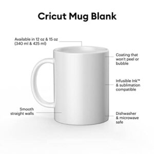 Cricut Mug Heat Press Infusible Ink Machine Bundle for Sublimation Transfer Blank Coffee Tea Mugs for DIY Custom Personalized Christmas Birthday Gift Souvenir Travel use Company Business Logo Design