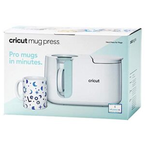 Cricut Mug Press Machine Bundle - Heat Press Machine for Coffee Mugs, Heat Press for Sublimation, Infusible Ink Transfer Paper, Sublimation Mug Blanks, DIY Project Designs, Gift Ideas, Craft Projects,