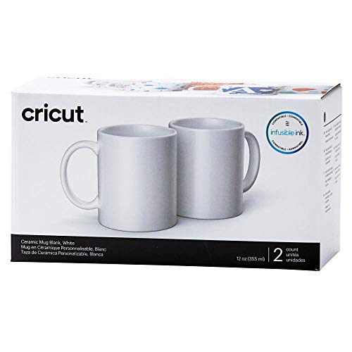 Cricut Mug Press Machine Bundle - Heat Press Machine for Coffee Mugs, Heat Press for Sublimation, Infusible Ink Transfer Paper, Sublimation Mug Blanks, DIY Project Designs, Gift Ideas, Craft Projects,