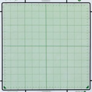 Cricut 12-by-12-Inch Tacky Cutting Mats with Measurement Grids, Set of 2