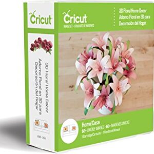 Cricut 3D Floral Home Decor Cartridge