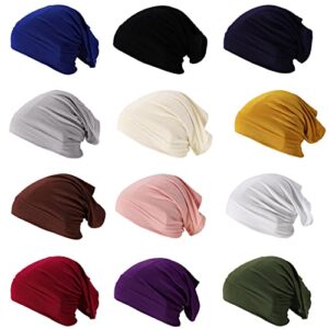 under hijab hat cap stretch solid color muslim under scarf bonnet jersey cap head wrap tube hat opens on 2 ends neck cover