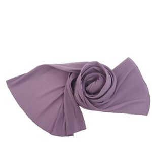 al-mansee modesty chiffon hijabs (chiffon #23 amethyst lilac)