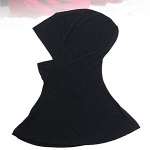 FENICAL Modal Hijab Cap Adjustable Muslim Scarf Bonnet Full Cover Shawl Cap for Lady