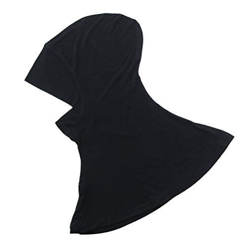 FENICAL Modal Hijab Cap Adjustable Muslim Scarf Bonnet Full Cover Shawl Cap for Lady