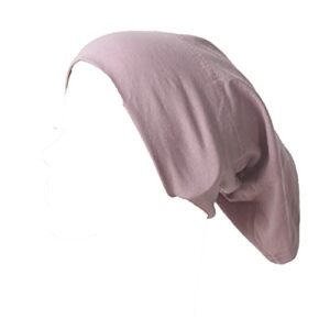 modest beauty muslim islamic hijab cap under scarf shimmer chemo undercap 100% cotton for women