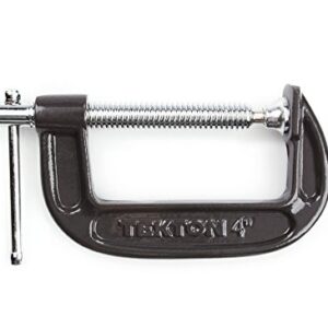 TEKTON 4 Inch Malleable Iron C-Clamp | 4017