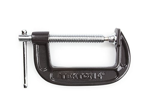 TEKTON 4 Inch Malleable Iron C-Clamp | 4017