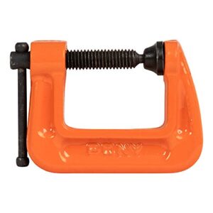 pony jorgensen 2610 1-inch c-clamp, orange