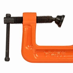 Pony Jorgensen 2610 1-Inch C-Clamp, Orange