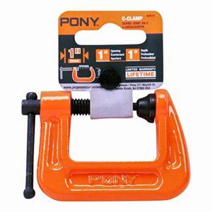 Pony Jorgensen 2610 1-Inch C-Clamp, Orange