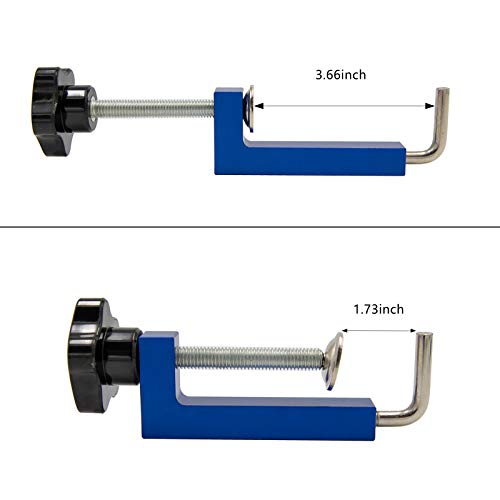 Woodworking Clamp G Clip Dedicated Fixture Adjustable Frame Wood Working Fast Fixed Clip Clamp for Woodworking Benches (2Pcs)