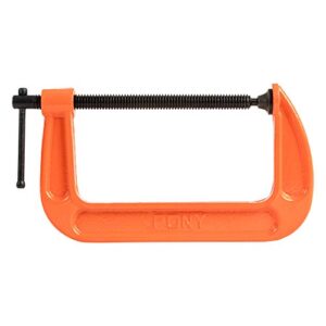 pony jorgensen 2660 6-inch c-clamp, orange