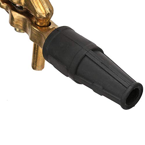 600A Ground Clamp, Grounding Clamp Brass Connector, Industrial Heavy Duty Brass Ground Welding for Welder Tools (brass)