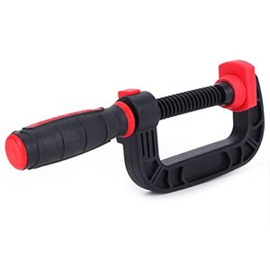 g clamp, fast wrench can quickly adjust the clamping object hand tool c clamp for hold irregular objects(2 inch opening 50mm)