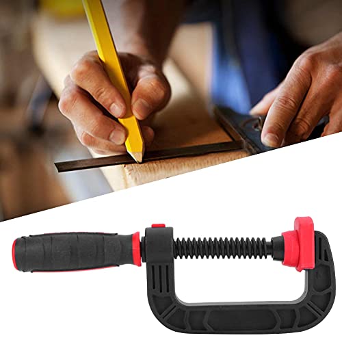 G Clamp, Fast Wrench Can Quickly Adjust The Clamping Object Hand Tool C Clamp for Hold Irregular Objects(2 inch Opening 50MM)