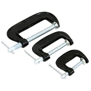 Rolson 14189 G-Clamp Set - 3 Pieces