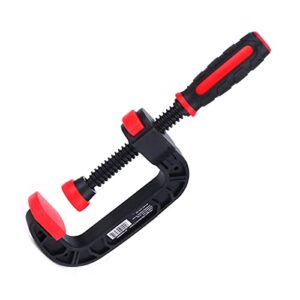 quick release clamp g clamp hand grip holder c clamp for diy woodworking(3 inch opening 75mm)