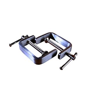 BOOHAO 1 pcs Stainless Steel C Clamp Tiger Clamp Wood Working Tools Welding Clamps G Clamp for Home Improvement, Automotive Repair, Carpentry Woodwork Building