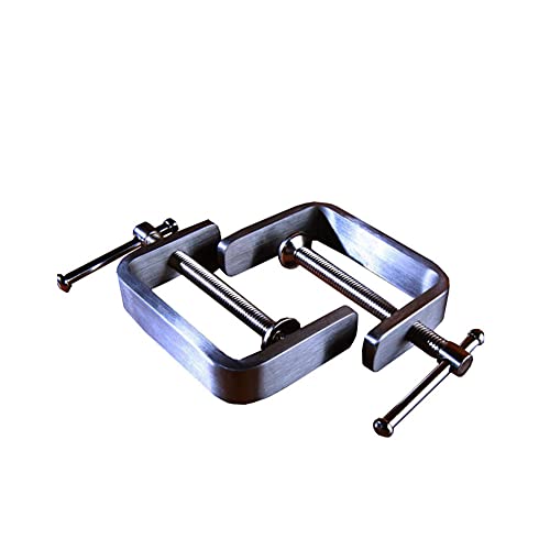 BOOHAO 1 pcs Stainless Steel C Clamp Tiger Clamp Wood Working Tools Welding Clamps G Clamp for Home Improvement, Automotive Repair, Carpentry Woodwork Building