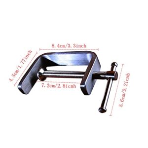 BOOHAO 1 pcs Stainless Steel C Clamp Tiger Clamp Wood Working Tools Welding Clamps G Clamp for Home Improvement, Automotive Repair, Carpentry Woodwork Building