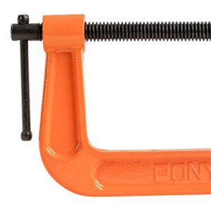 Pony Jorgensen 2650 5-Inch C-Clamp, Orange