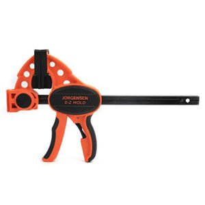 pony jorgensen 33406 isd-3 6-inch one-handed clamp, orange